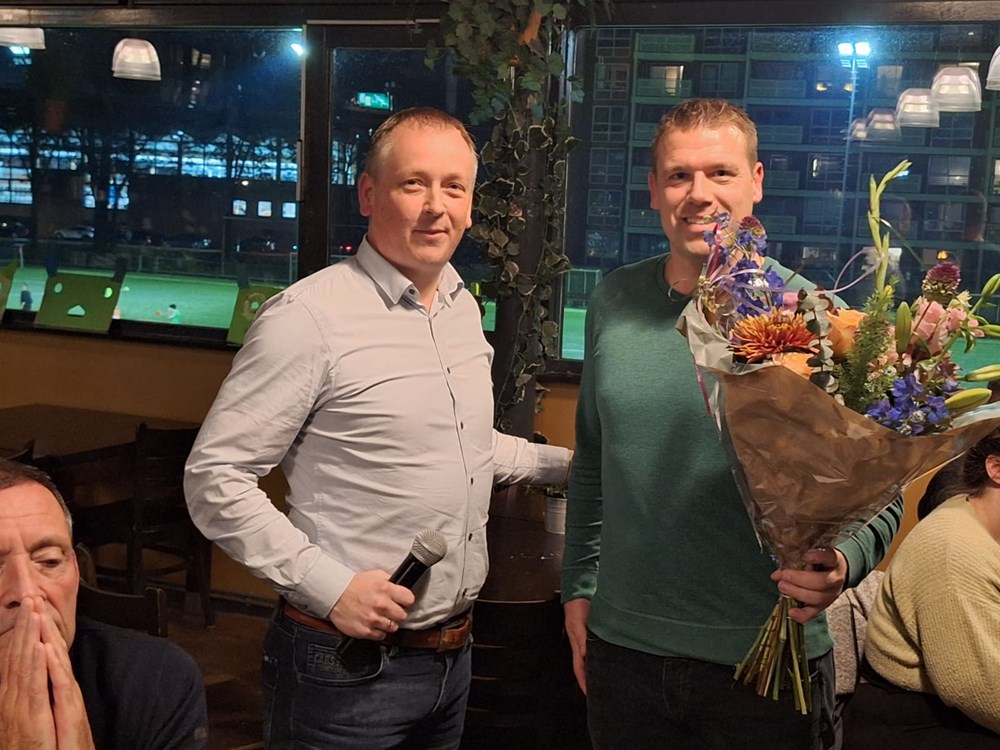 Arie Brugman en John Kind benoemd tot Lid van Verdienste DUNO - HSV DUNO