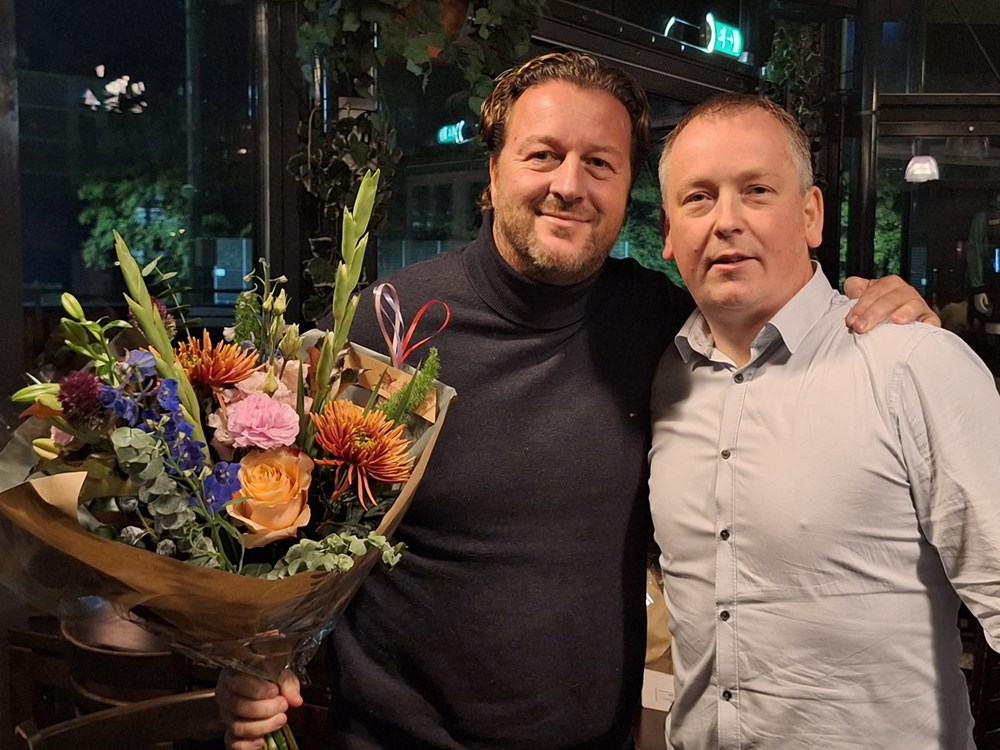 Arie Brugman en John Kind benoemd tot Lid van Verdienste DUNO - HSV DUNO