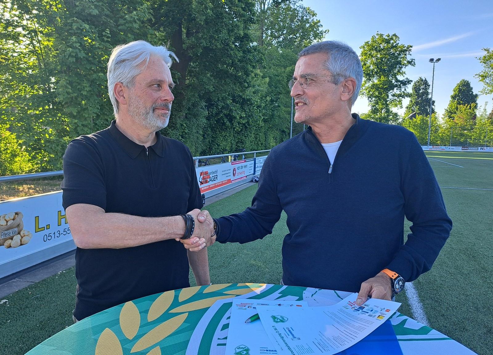 Gerard van de Kamp nieuwe hoofdtrainer DWP - vv DWP