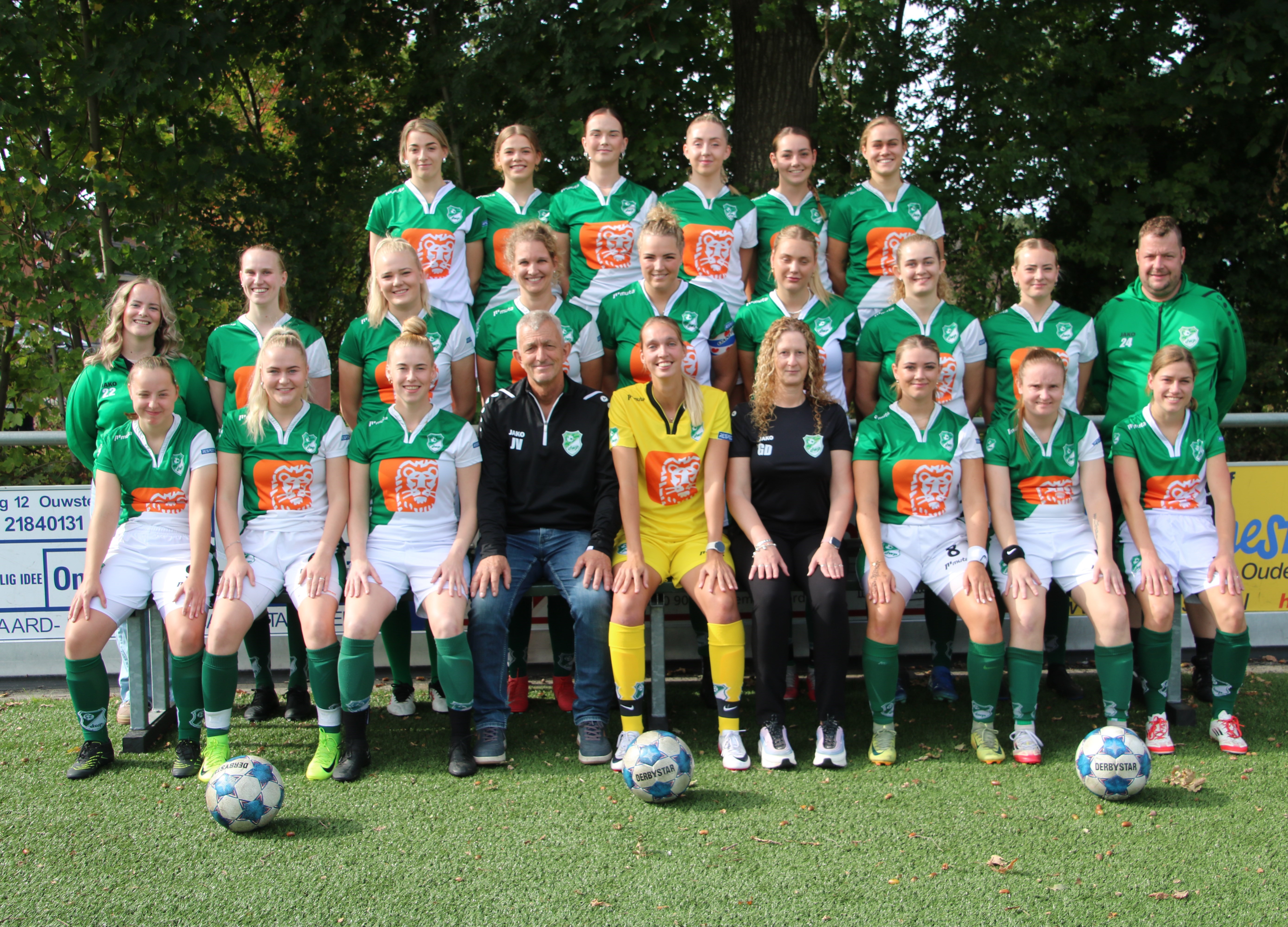 Dames DWP trefzeker in de beker - vv DWP