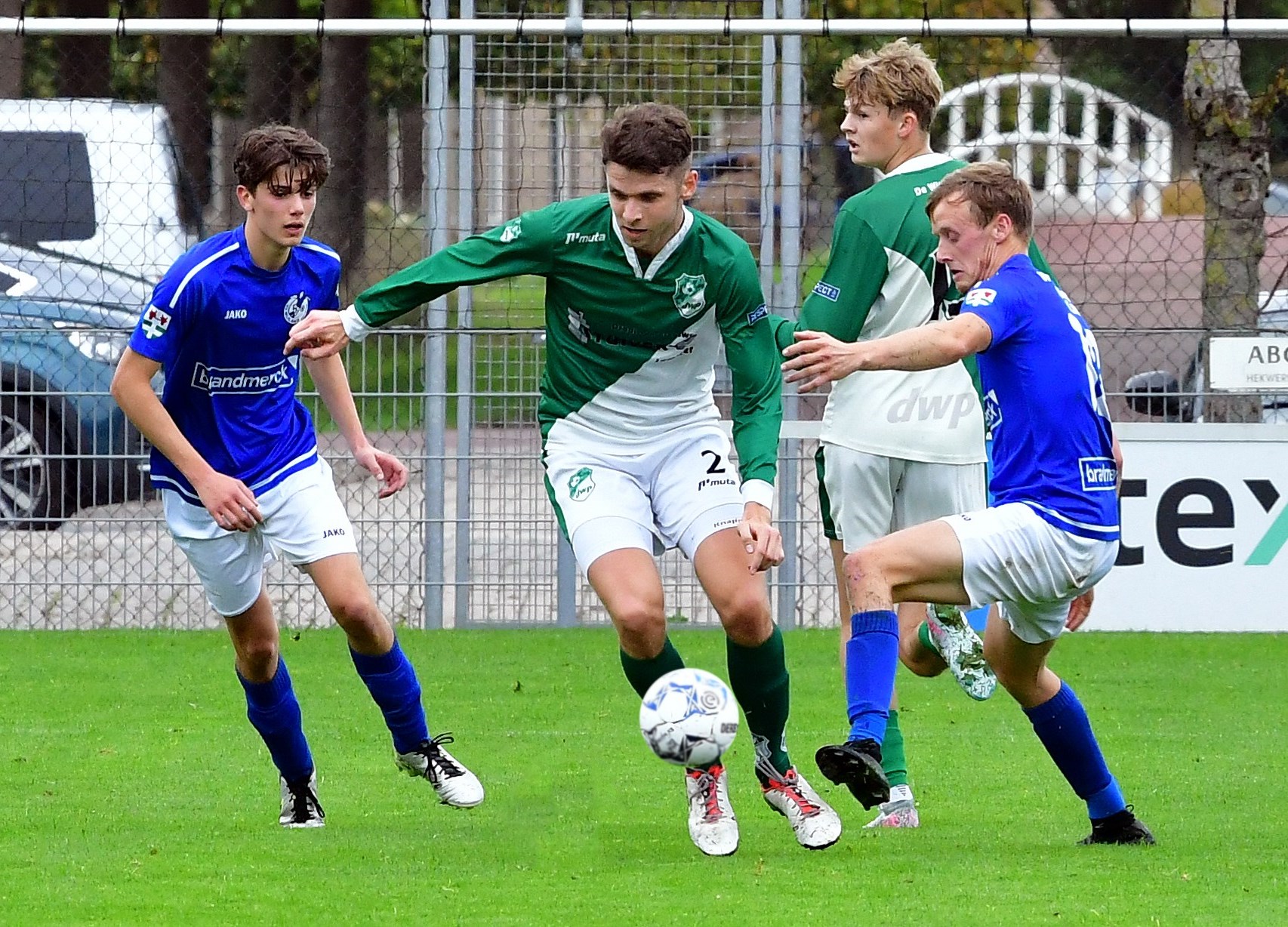 Wedstrijdfoto's Nijland tegen DWP - vv DWP