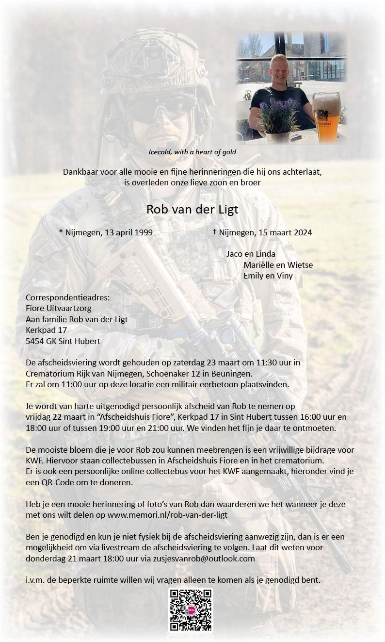 Informatie afscheid Rob - sv DWSH'18