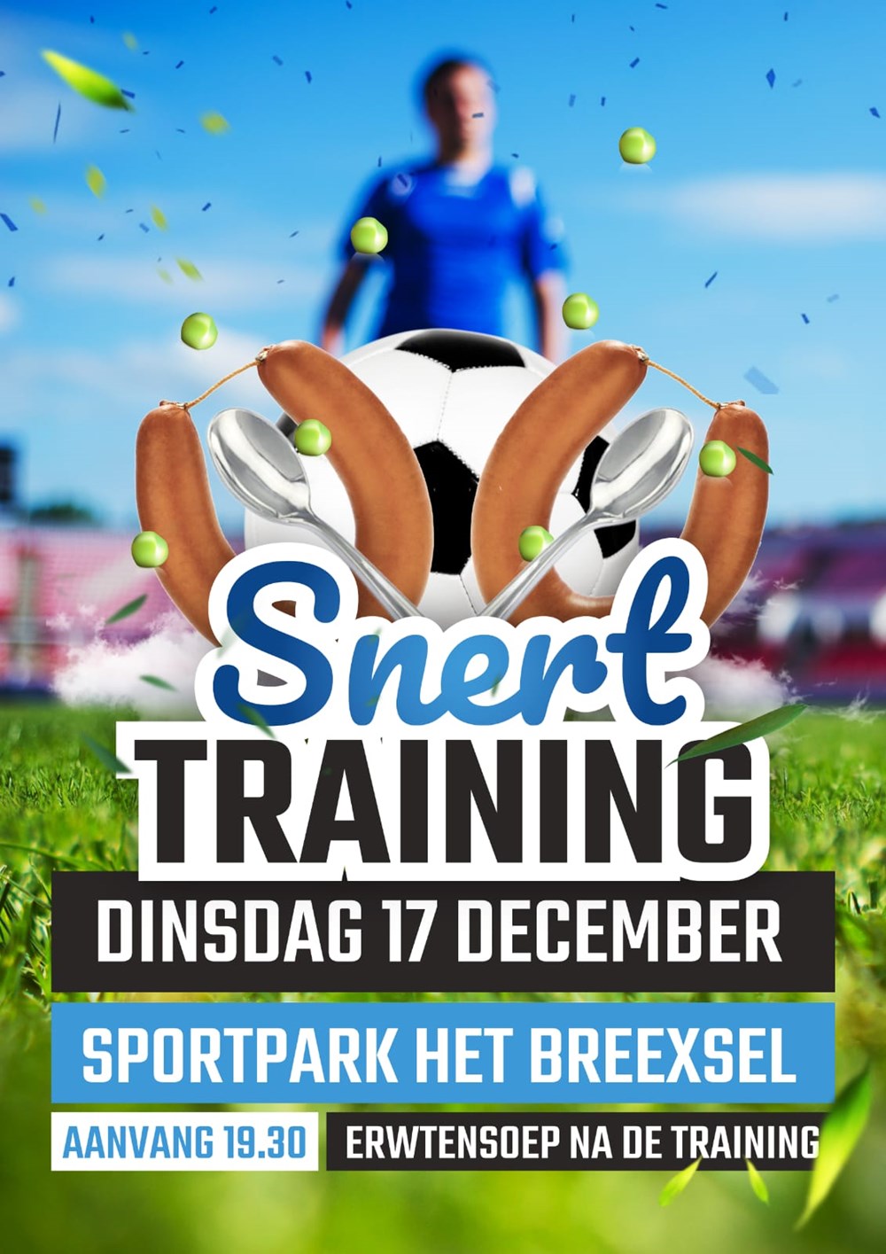 Dinsdag 17 december; SNERTTRAINING - sv DWSH'18