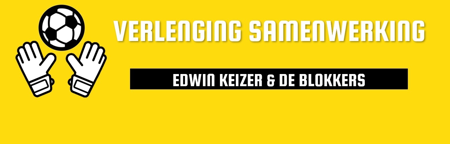 Verlenging samenwerking met Edwin Keizer - v.v. De Blokkers