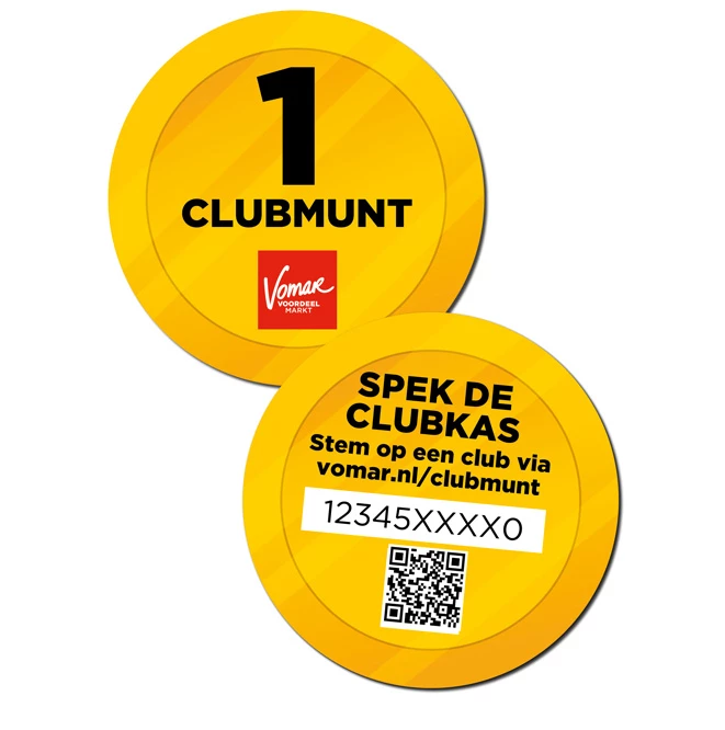 Vomar Club is Koning verdubbelaar actie - v.v. De Blokkers