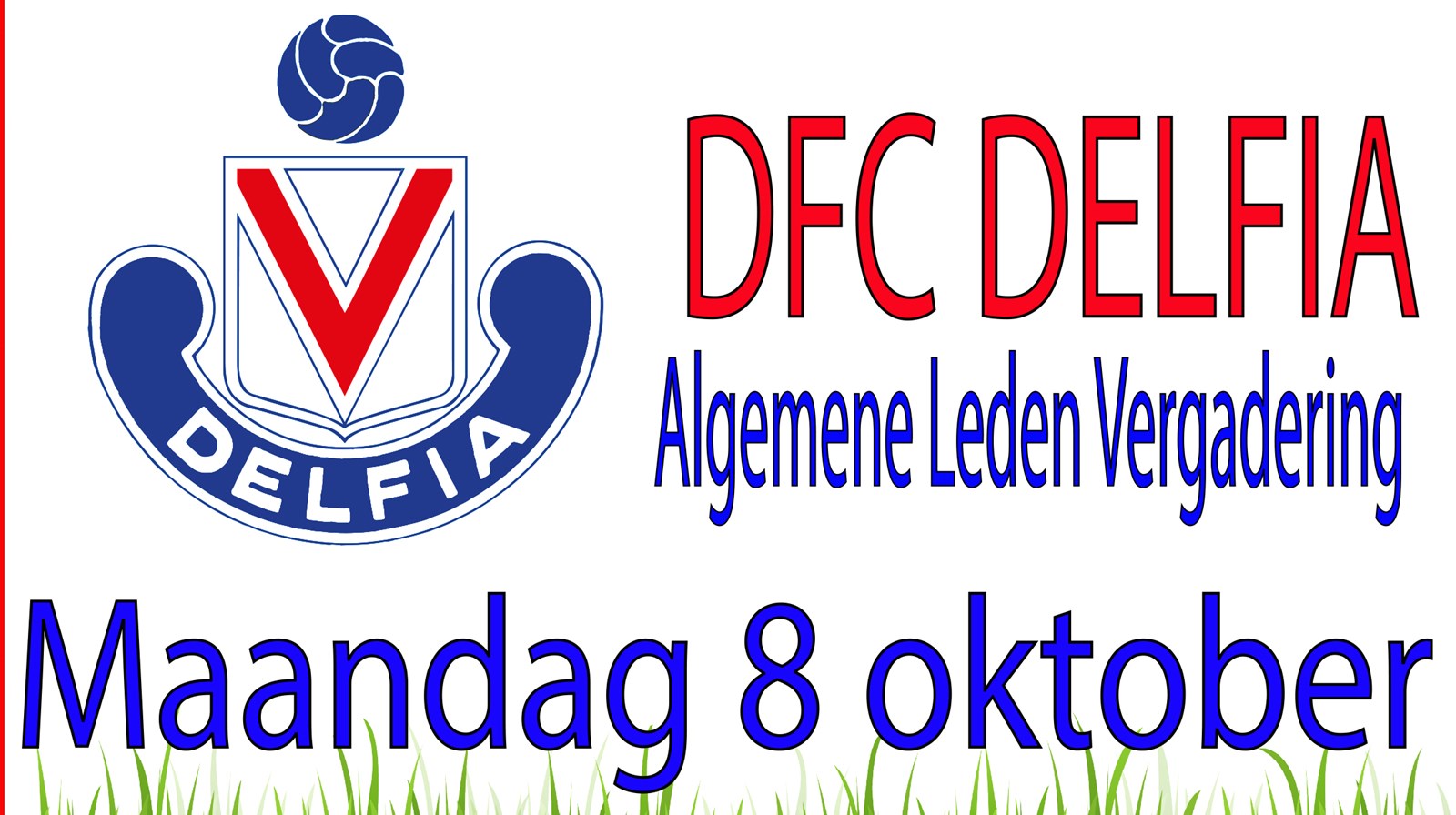 Delfia organiseert ALV op 8 oktober - D.F.C Delfia