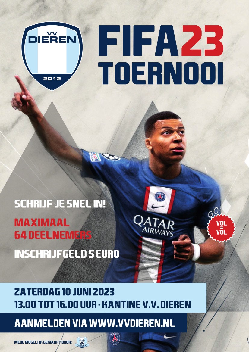 FIFA toernooi - v.v. Dieren