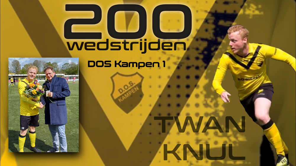 200 DUELS TWAN KNUL IN DOS 1 - De officiële website van vv DOS Kampen