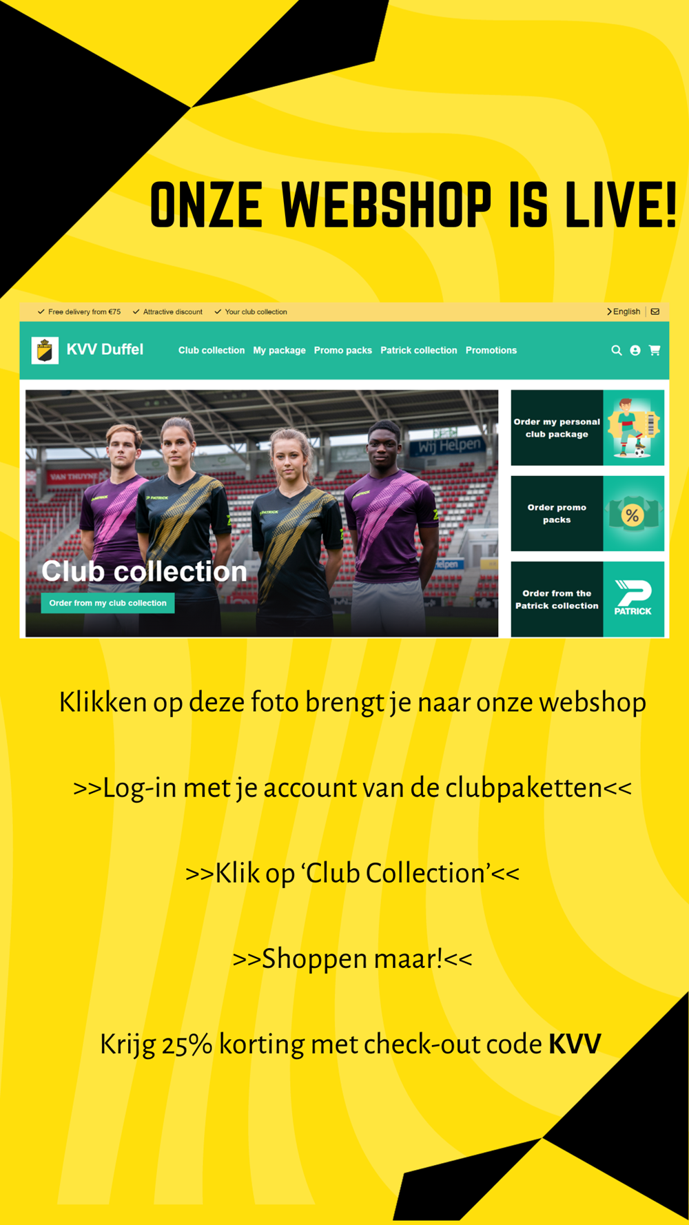 Webshop K.VV Duffel - KVV Duffel