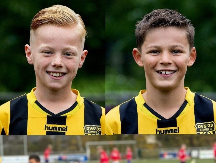 Liam en Mees van DVS33 O12-1 naar GA Eagles O13-1 volgend seizoen - DVS'33 Ermelo