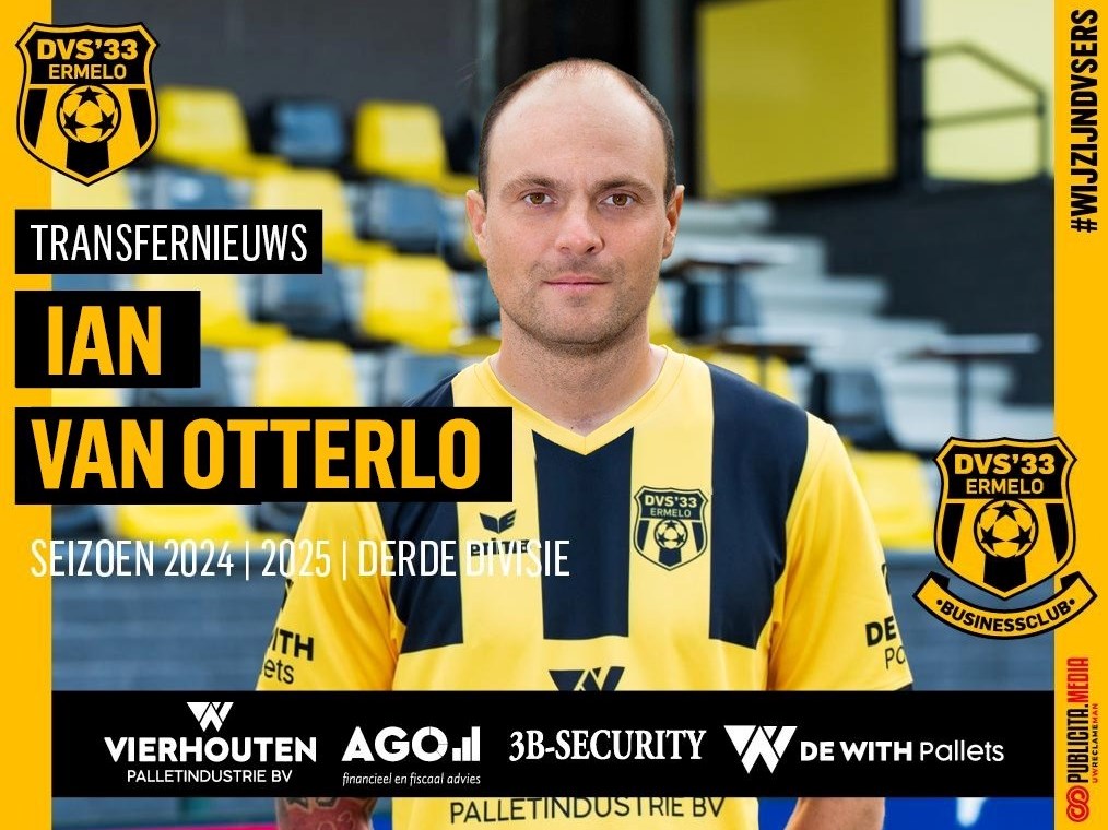 Ian van Otterlo sluit aan bij DVS’33 Ermelo - DVS'33 Ermelo