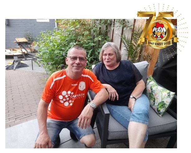 V.v. Emst 75 jaar: interview met Kantinetoppers Henk en Lia Prijs - Emst