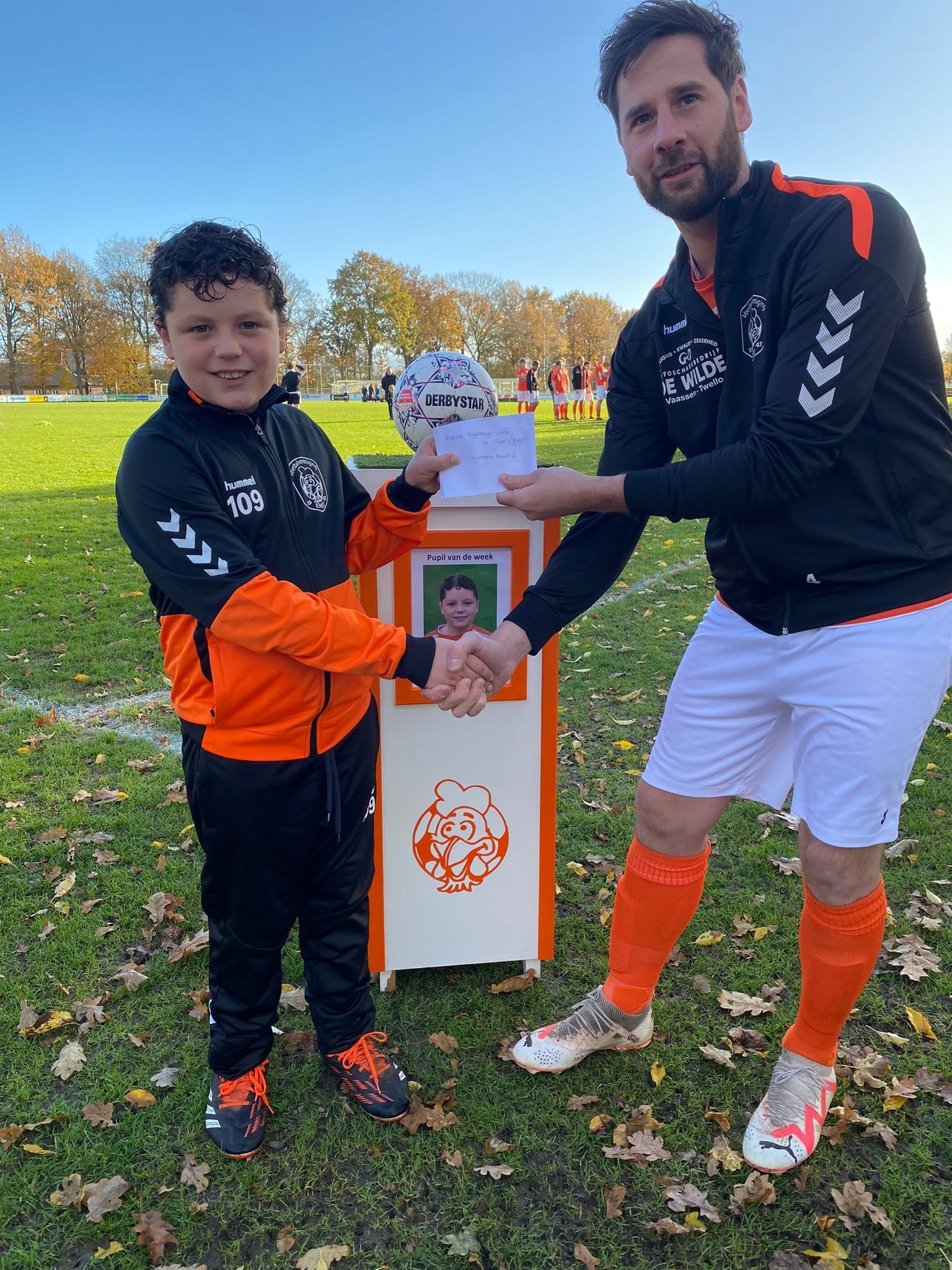 Seb Hendrik Boeve krijgt n.a.v. zijn interview als pupil van de week ...