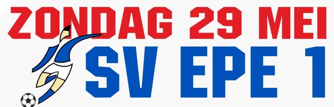 zondag 29 mei SV EPE 1 - LSC 1890 1 - SV Epe