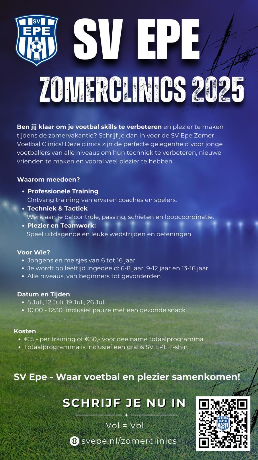 Zomerclinics - SV Epe