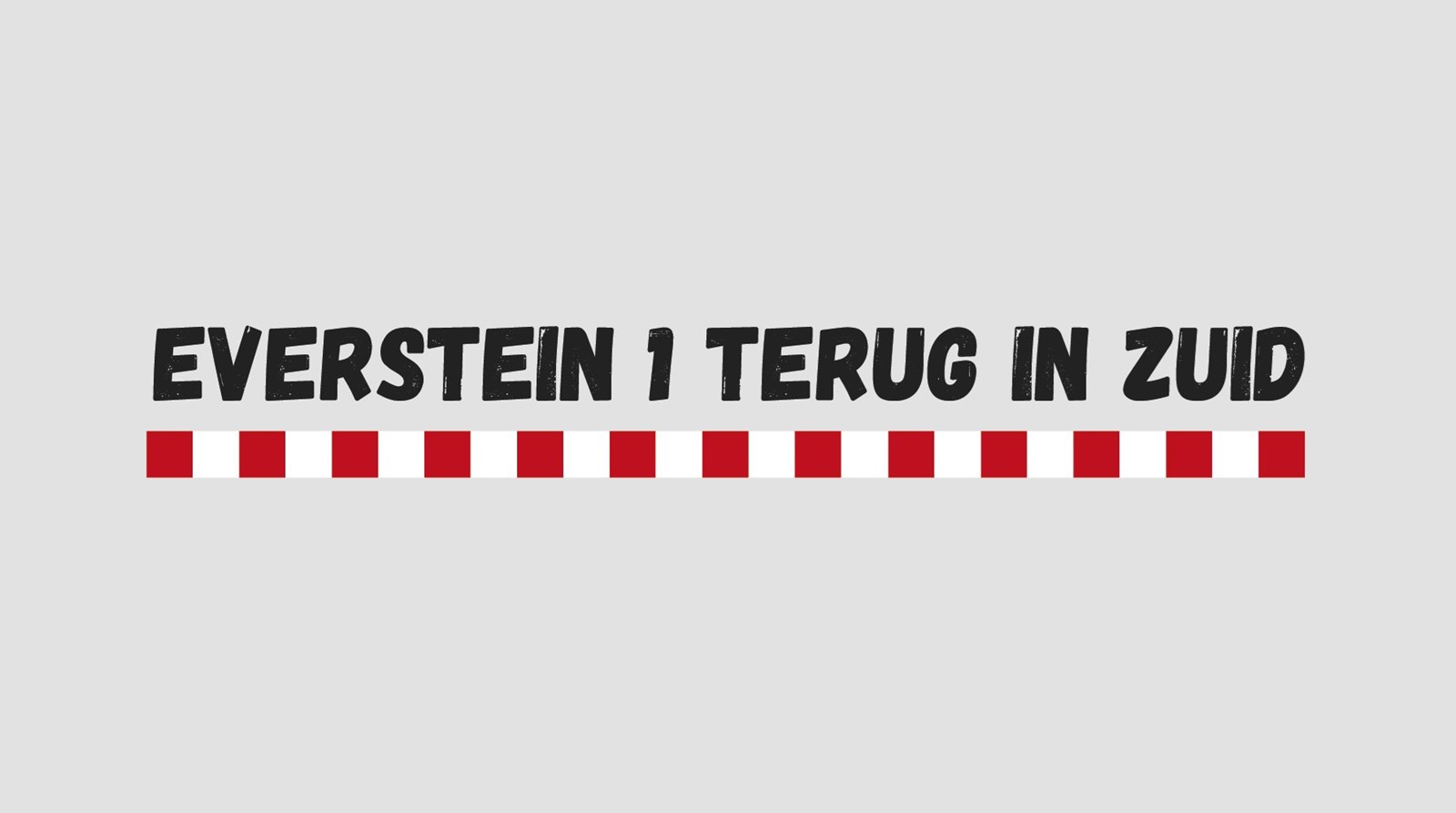 Everstein 1 terug in Zuid - SC Everstein