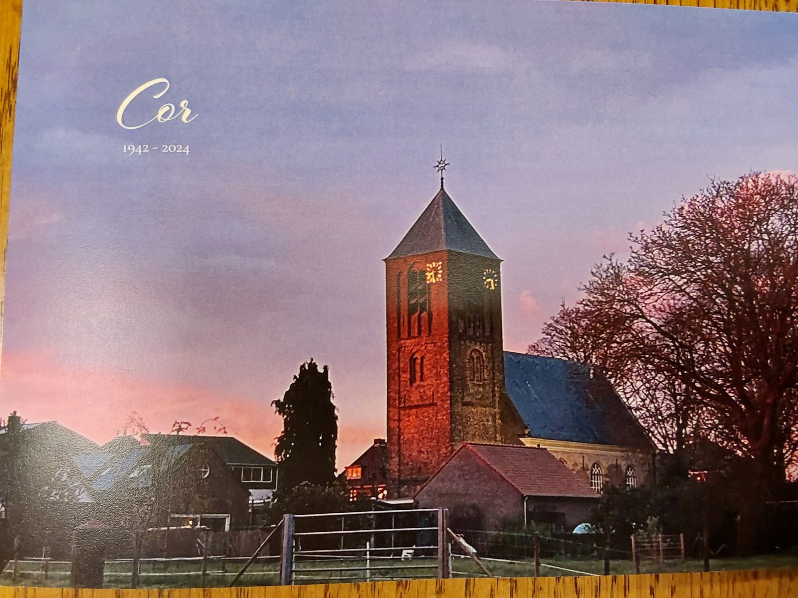 Overlijdensbericht - Cor Witkamp - SC Everstein