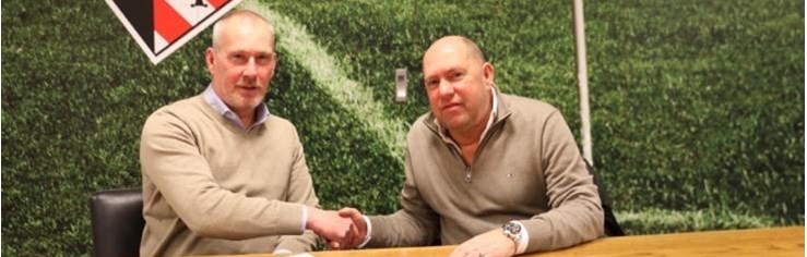 Bart Fransen tekent contract en stelt zich voor - SC Everstein