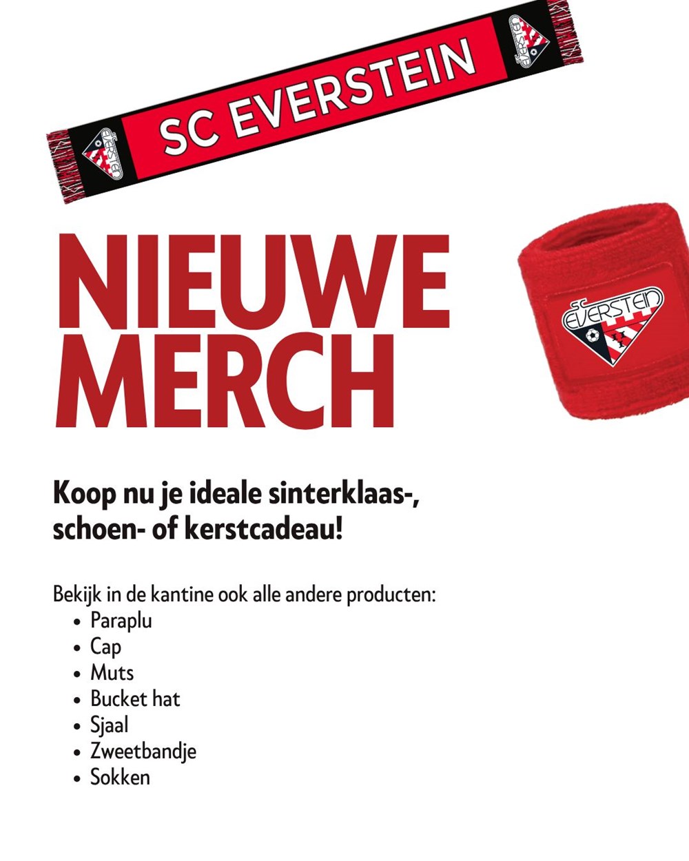 Nieuwe SC Everstein merchandise - SC Everstein