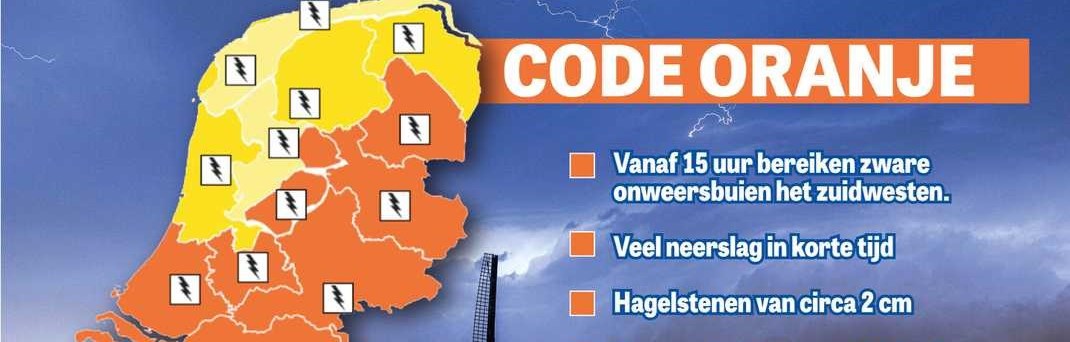 Sportpark 20 juni gesloten vanwege code oranje - FC Oegstgeest