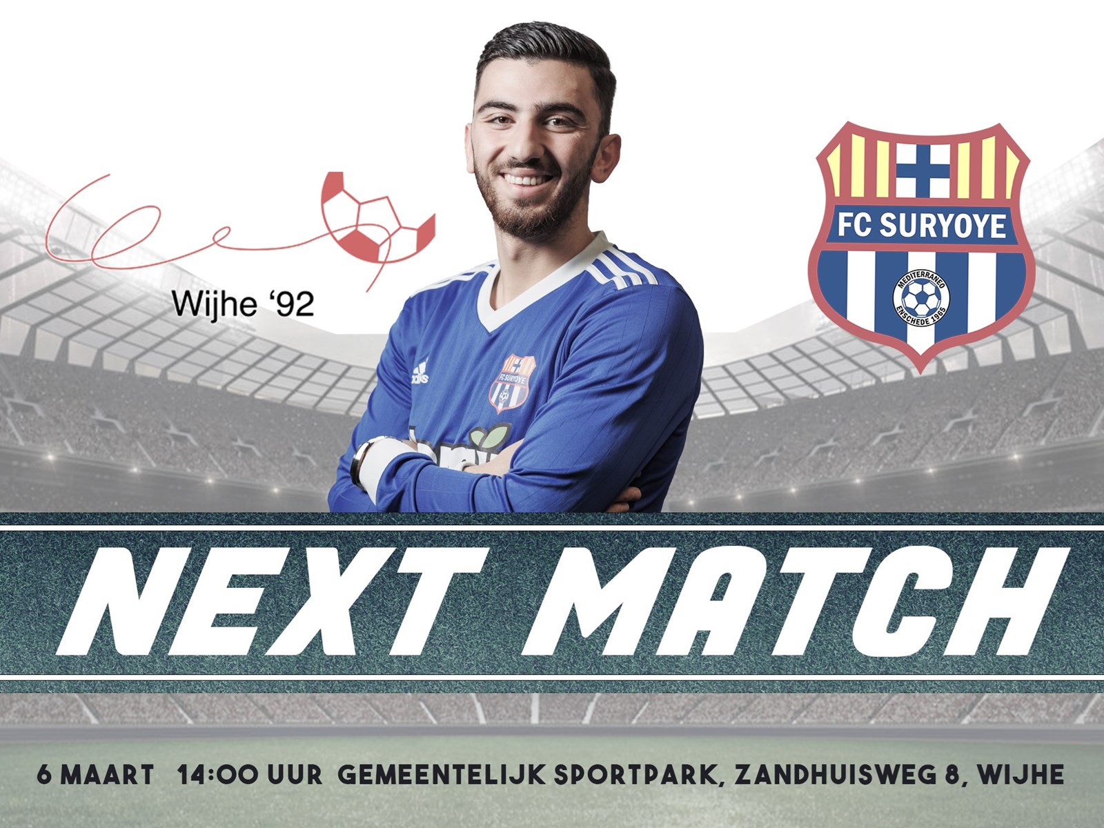 FC Suryoye op bezoek in Wijhe - FC Suryoye