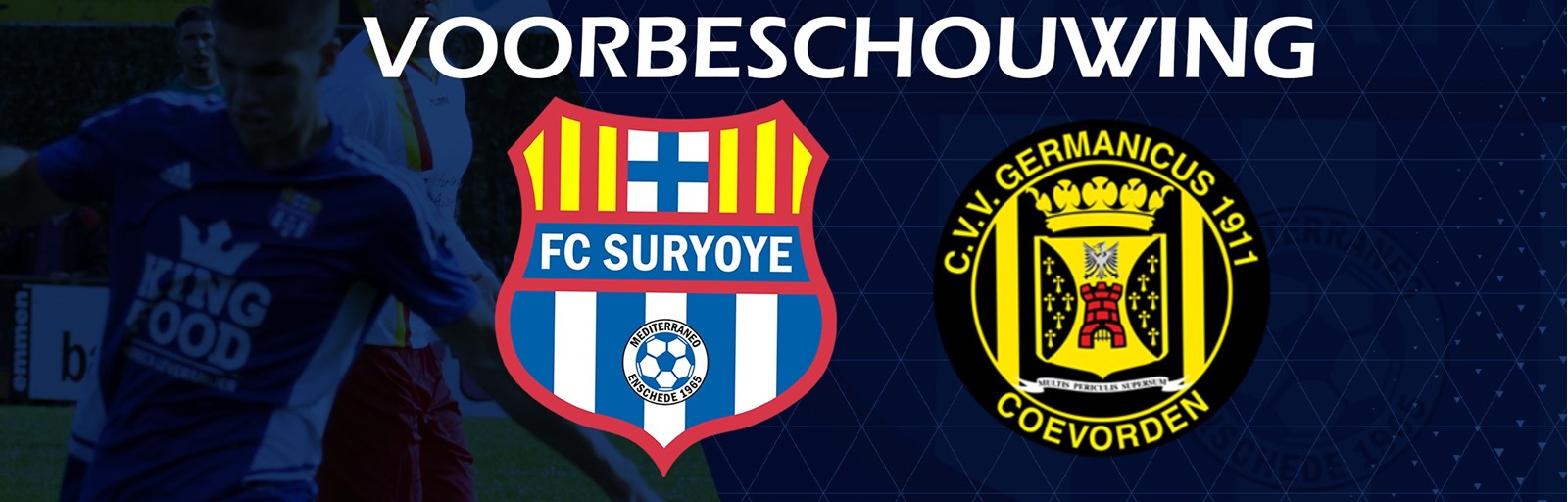 FC Suryoye speelt topper tegen Germanicus - FC Suryoye