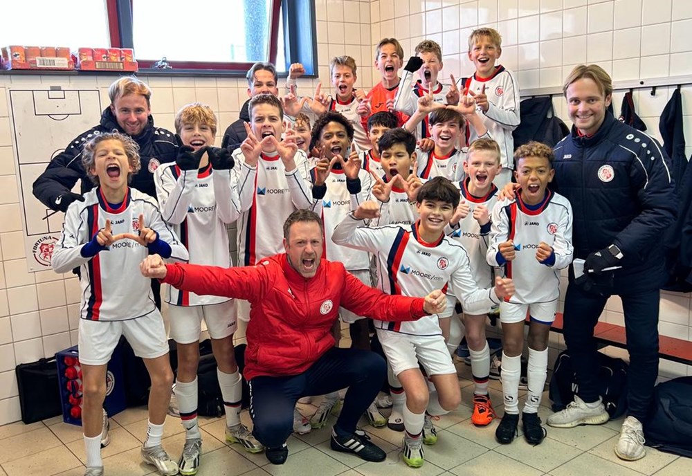 Promotie voor Fortuna Wormerveer JO13-1 - SV Fortuna Wormerveer
