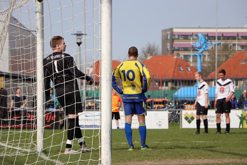 Sc Franeker (za) de bietenbrug op tegen VV Marrum - SC Franeker
