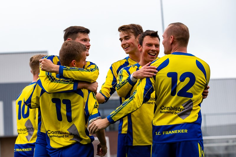 Derde overwinning op rij voor SC Franeker - SC Franeker