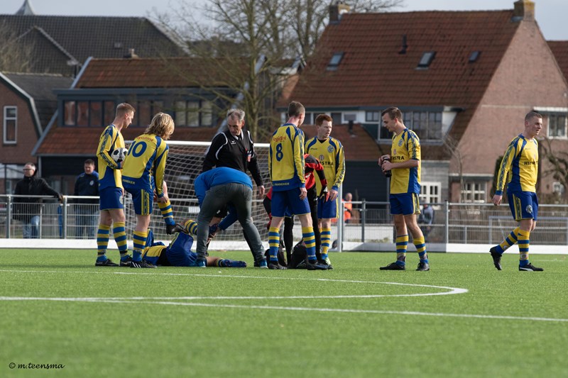 SC Franeker nieuwe koploper na zege in extremis. - SC Franeker