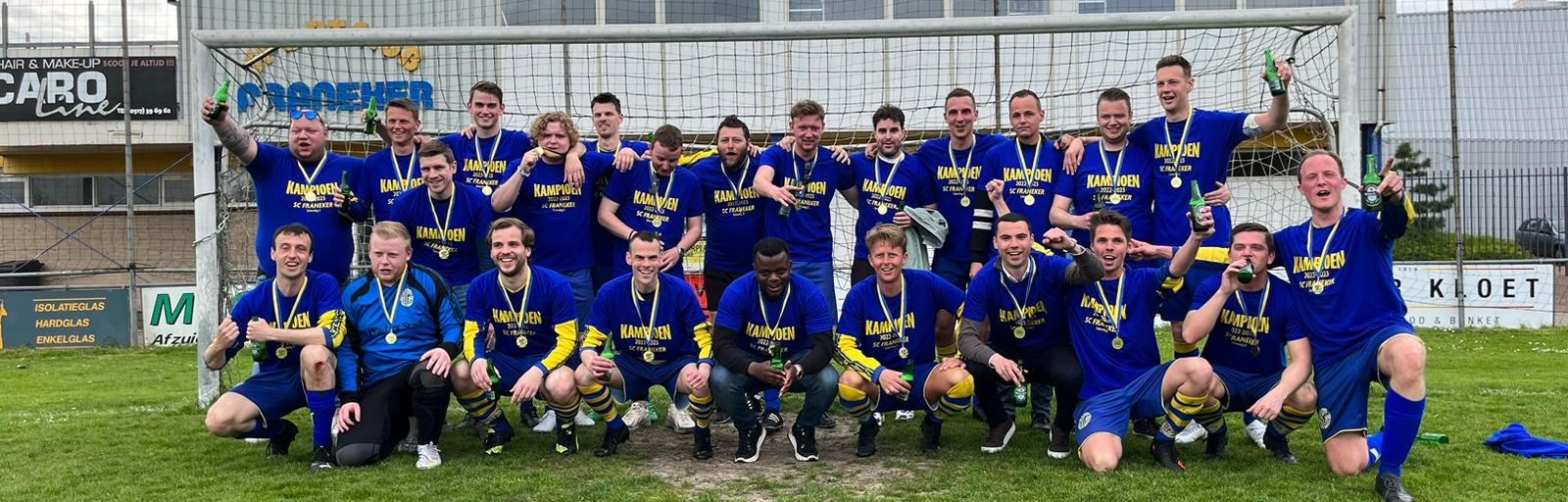 SC Franeker 3 kampioen - SC Franeker