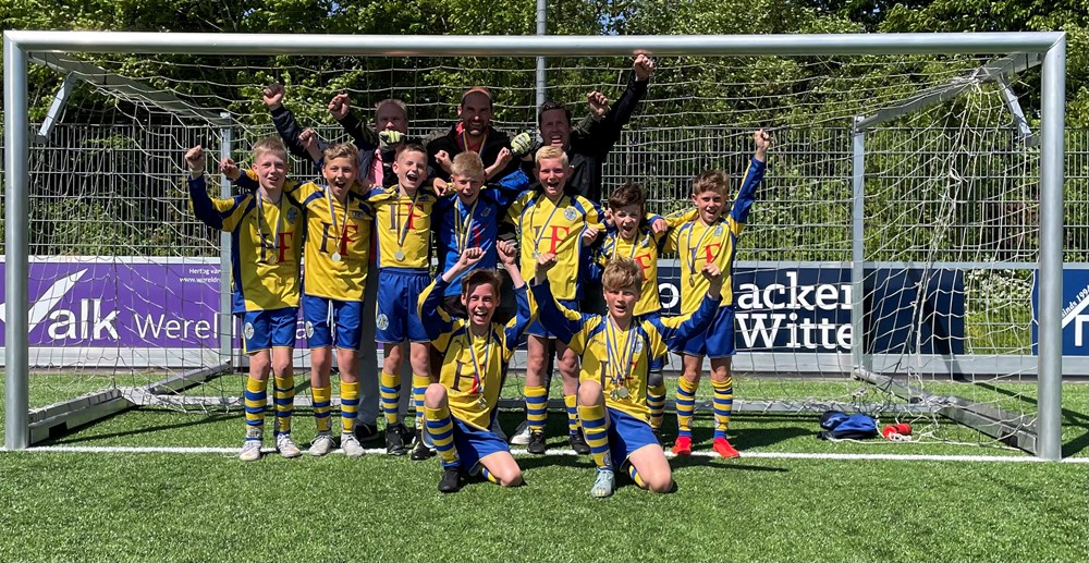 JO11-1 kampioen 4e fase 1e klasse - SC Franeker