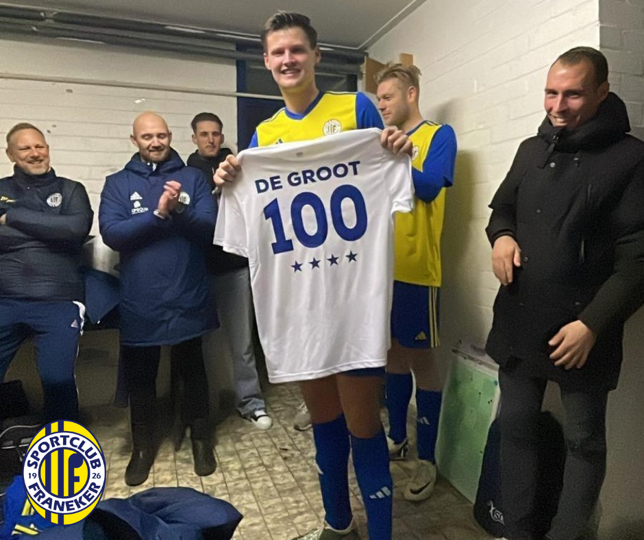 Marco de Groot maakt 100ste competitie doelpunt! - SC Franeker