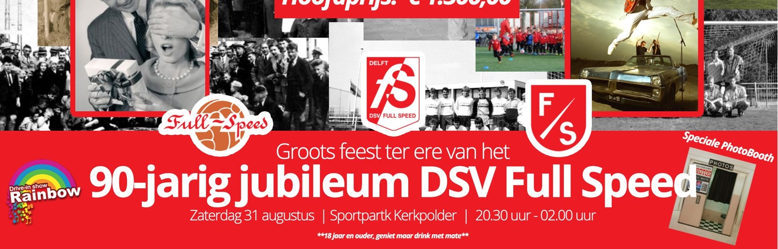 Full Speed 90 jaar - D.S.V. Full Speed