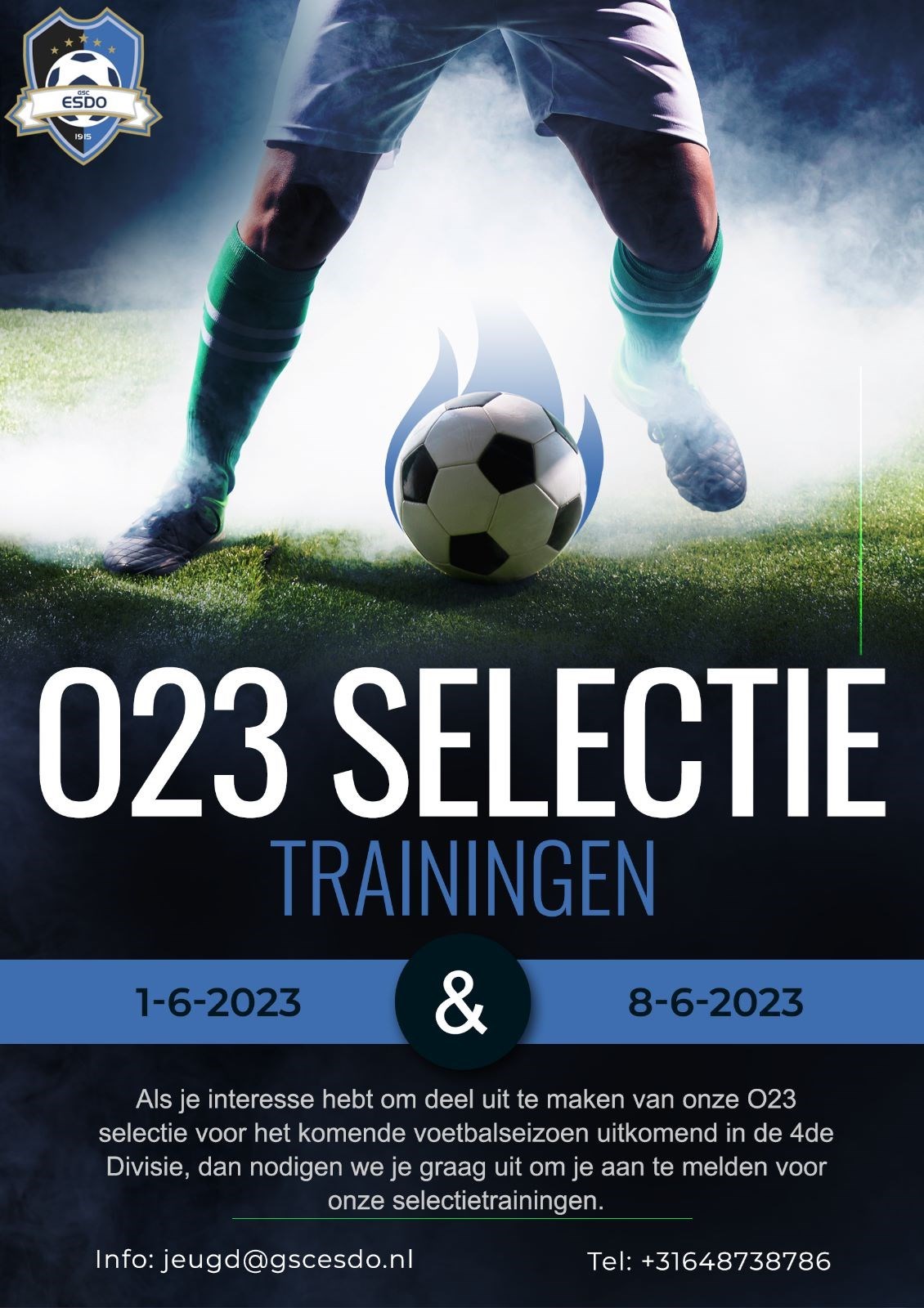 O-23 Selectie trainingen - GSC ESDO