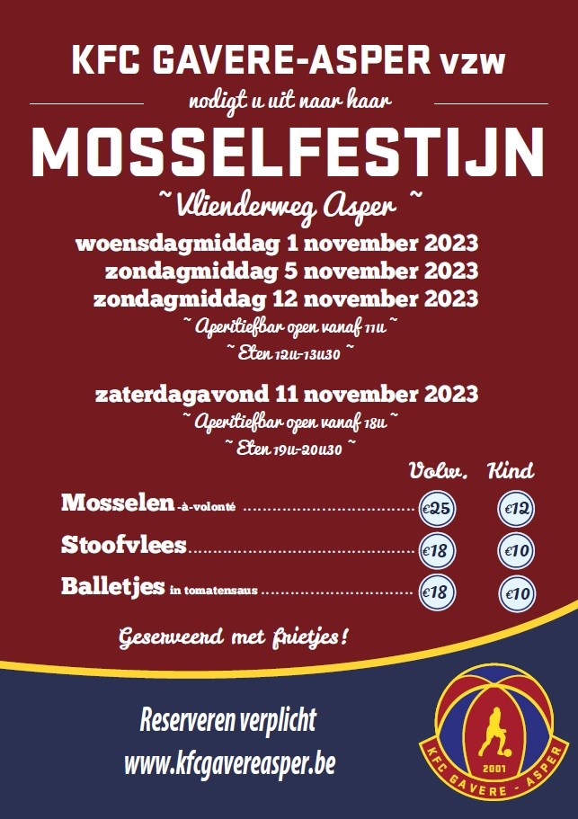 Agenda - KFC Gavere Asper