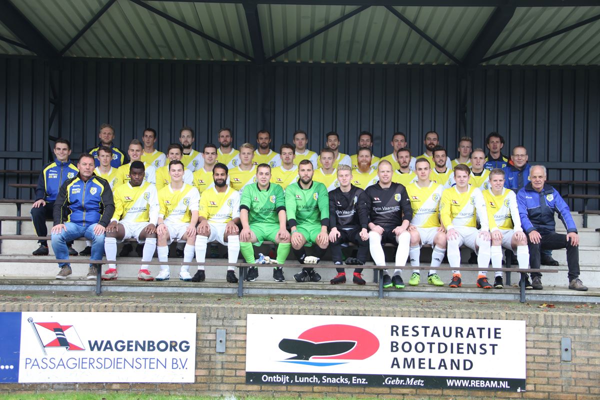Team-informatie - V.V. Geel Wit Ameland