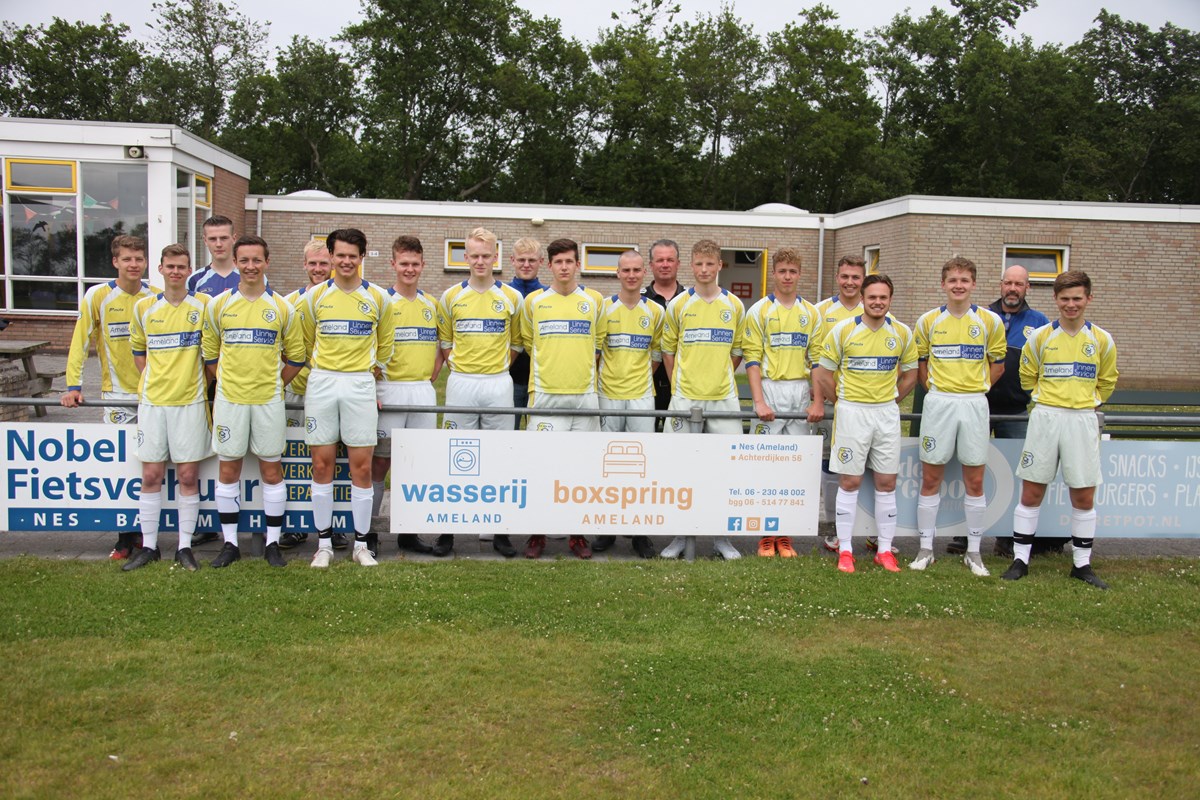 Team-informatie - V.V. Geel Wit Ameland