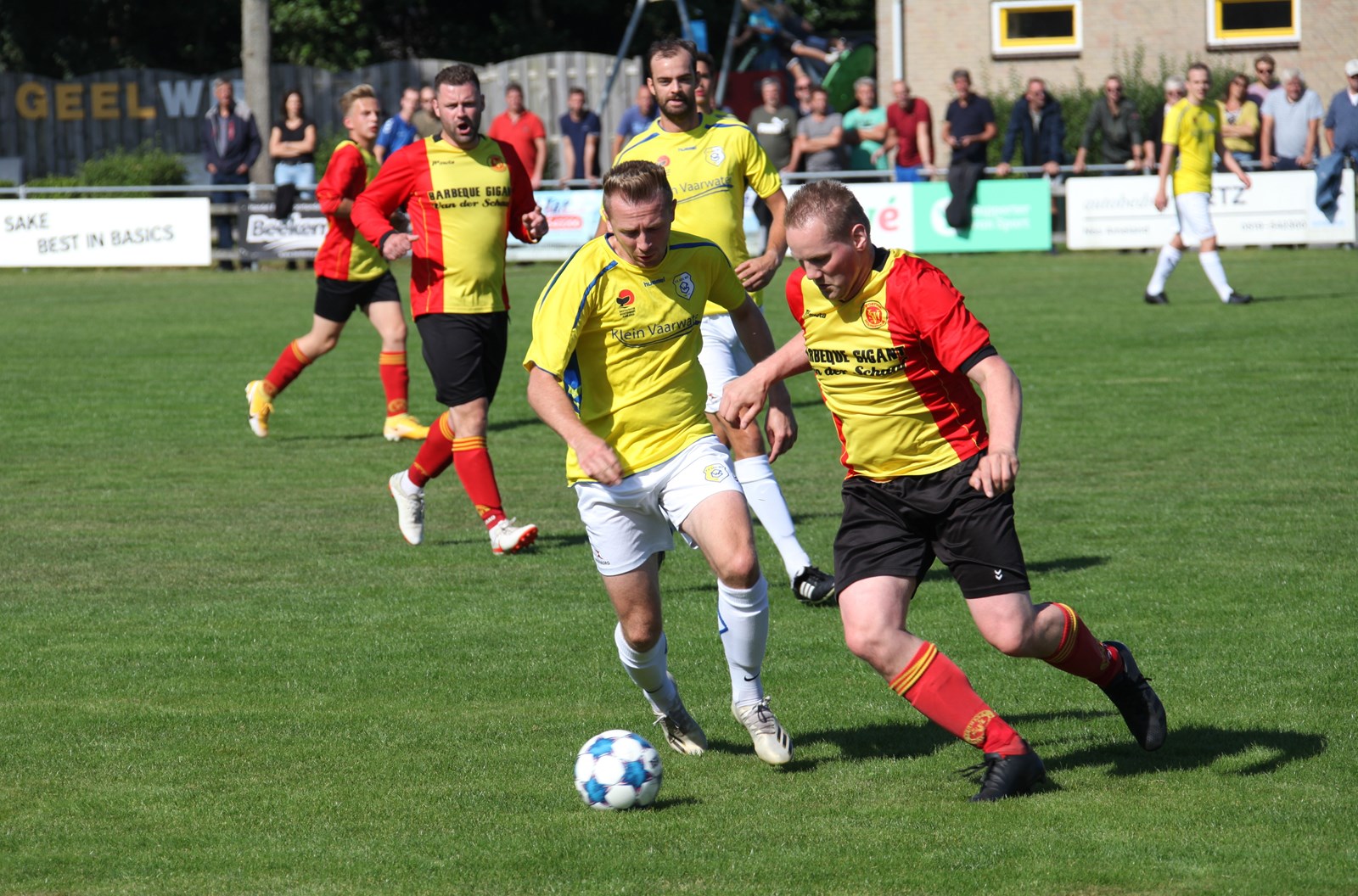 Bekerindelingen Geel Wit 1 en 2 - V.V. Geel Wit Ameland