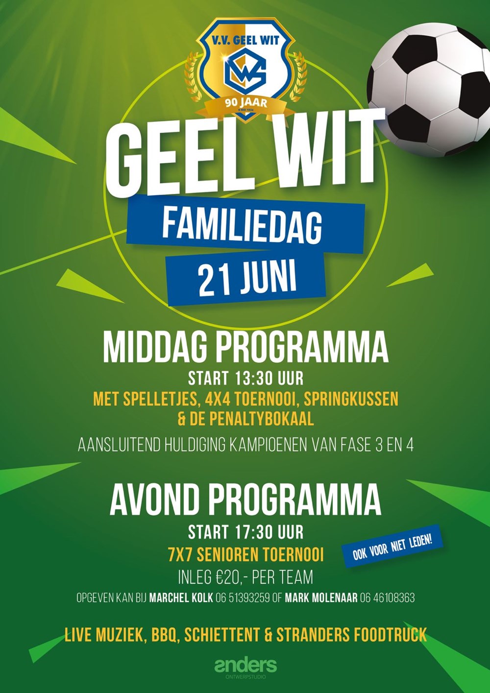 Agenda - V.V. Geel Wit Ameland