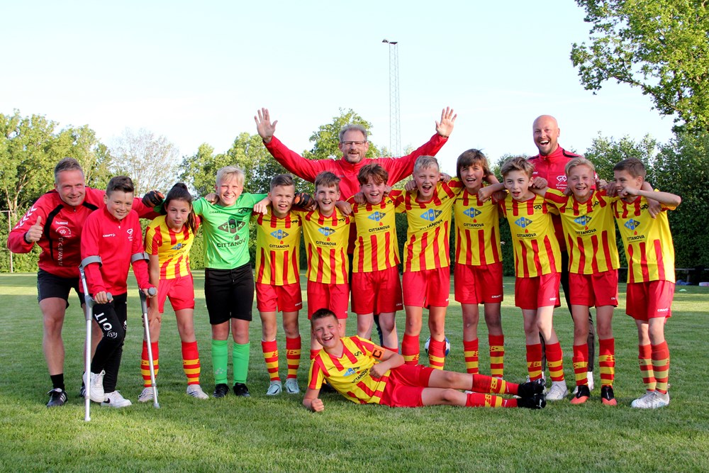 JO12-1 voor 4e keer dit seizoen kampioen - Go-Ahead Kampen