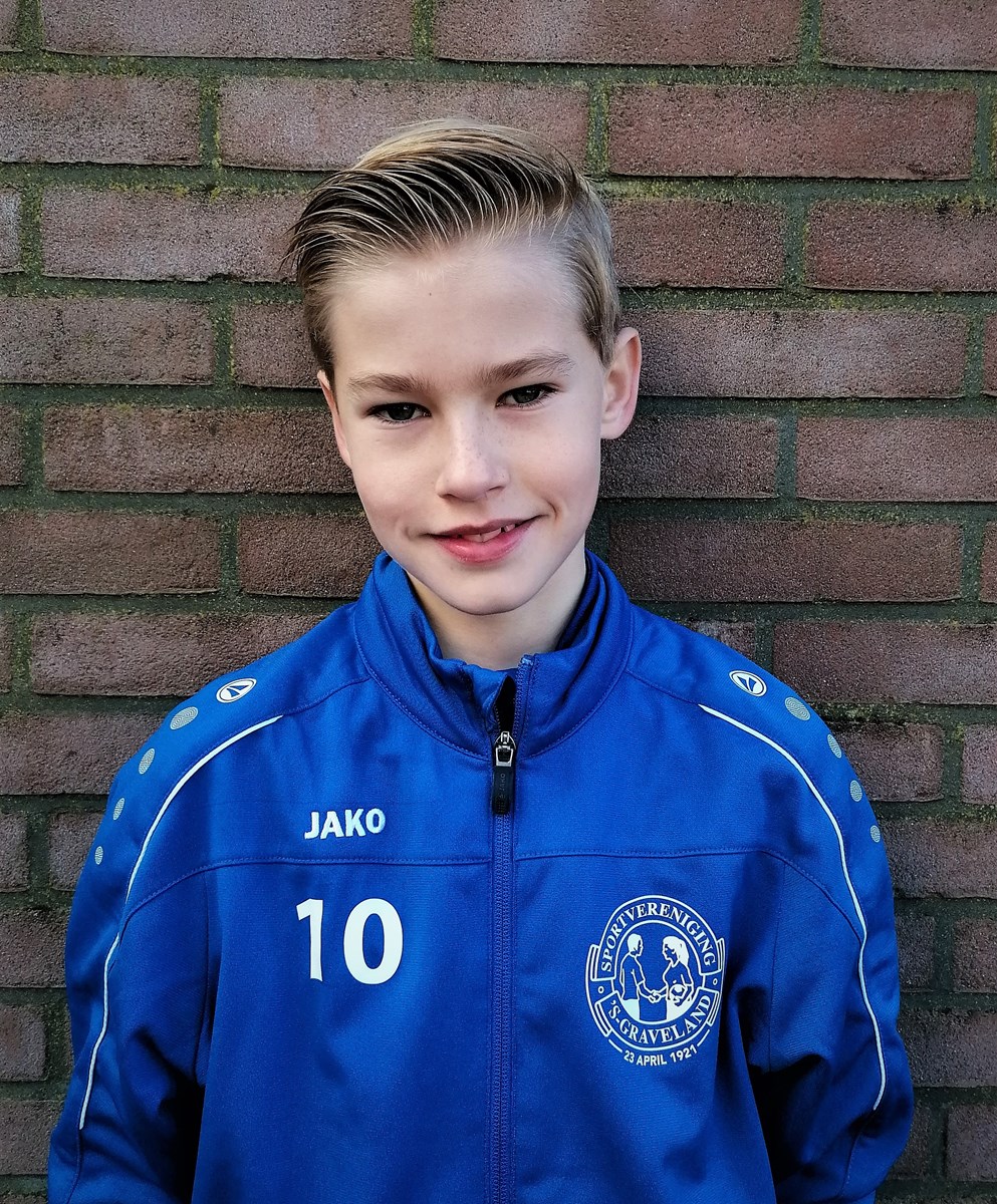 pupil en voetbalmeisje van de week - s.v. 's-Graveland