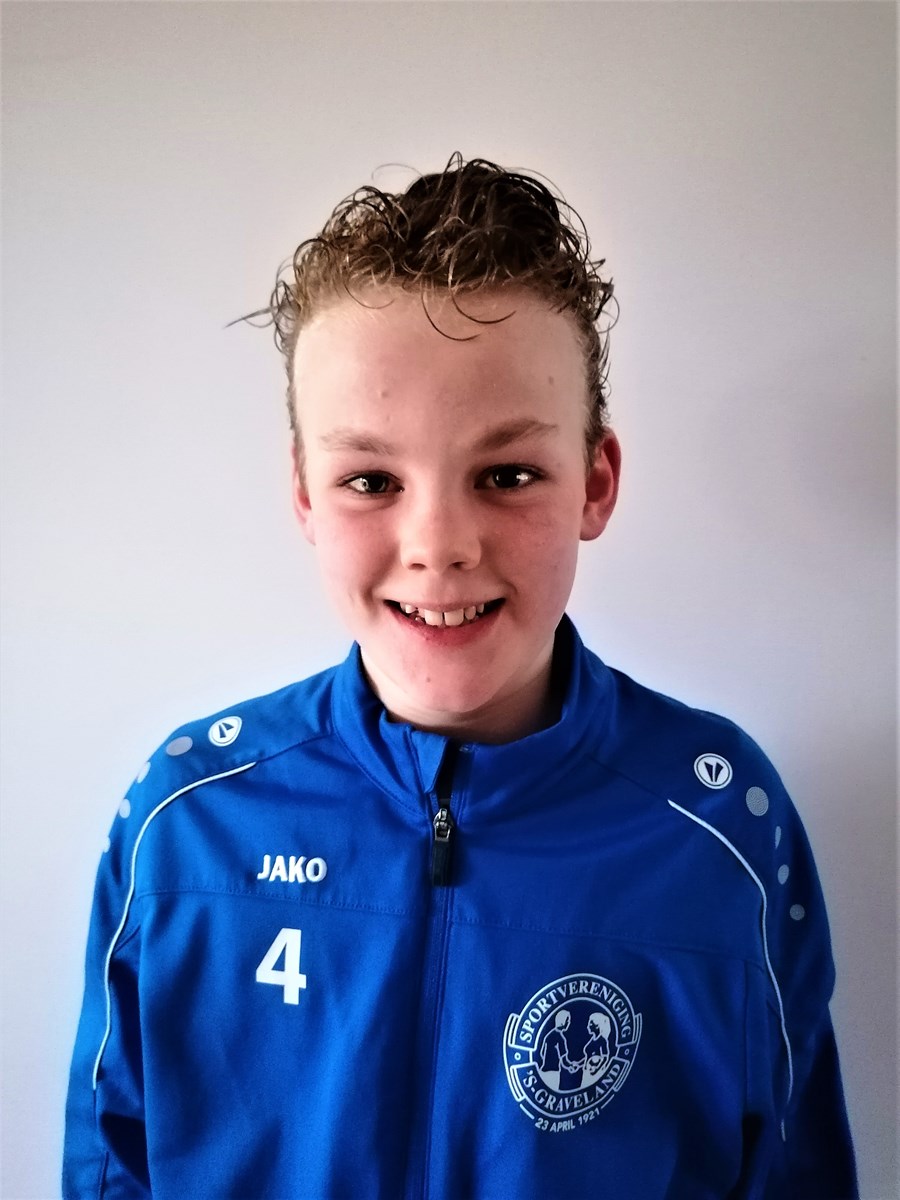 pupil en voetbalmeisje van de week - s.v. 's-Graveland
