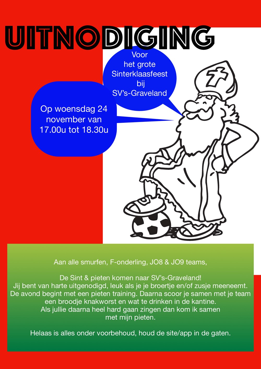 Sinterklaas komt langs - s.v. 's-Graveland
