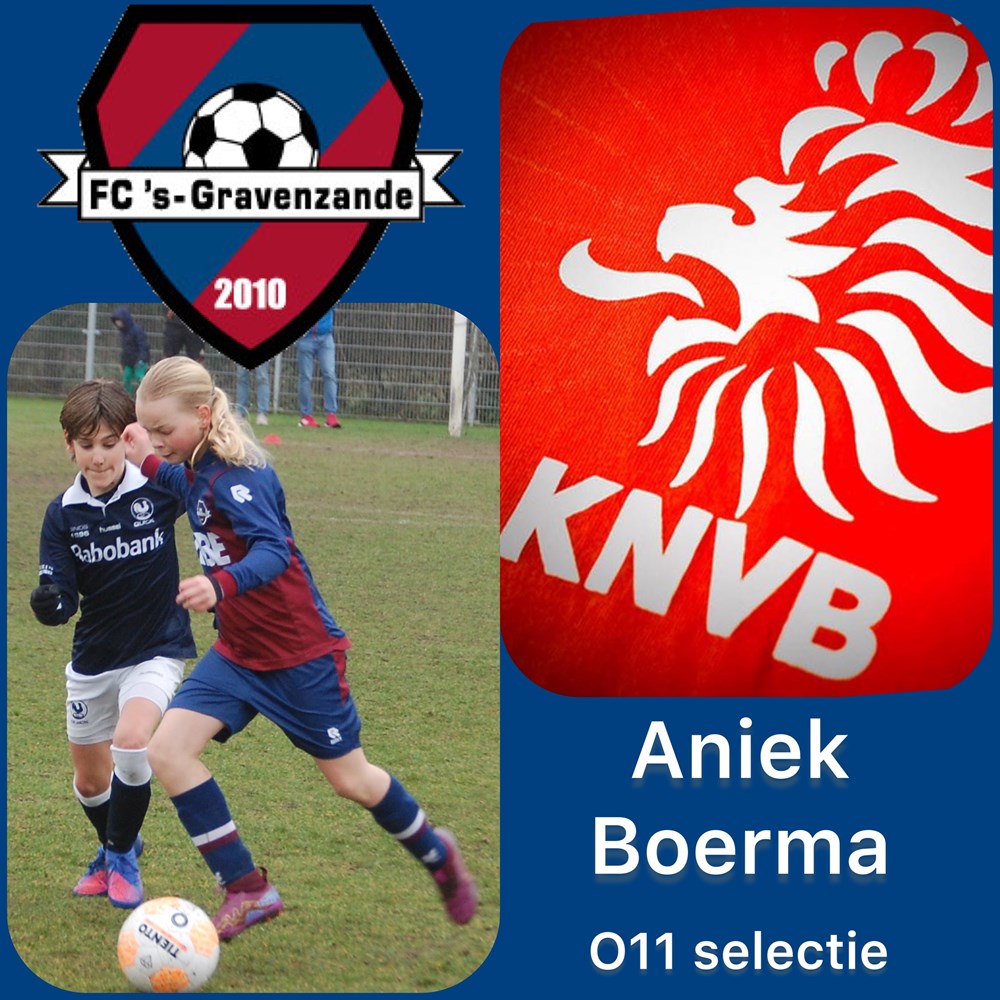 KNVB uitnodiging voor Aniek Boerma - FC 's-Gravenzande - waar plezier ...