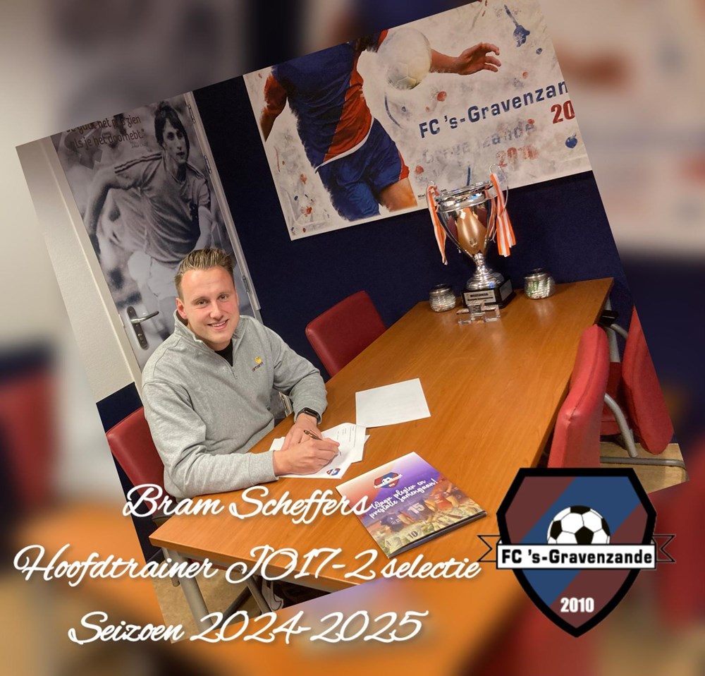 Bram Scheffers hoofdtrainer JO17-2 selectie seizoen 2024-2025 - FC 's ...