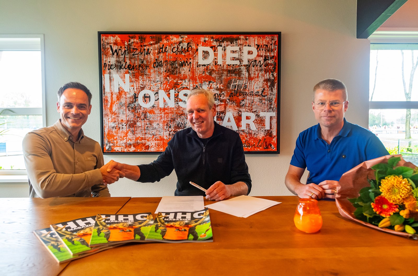 ABC Gevel ook komende jaren gouden sponsor HHC Hardenberg - HHC Hardenberg