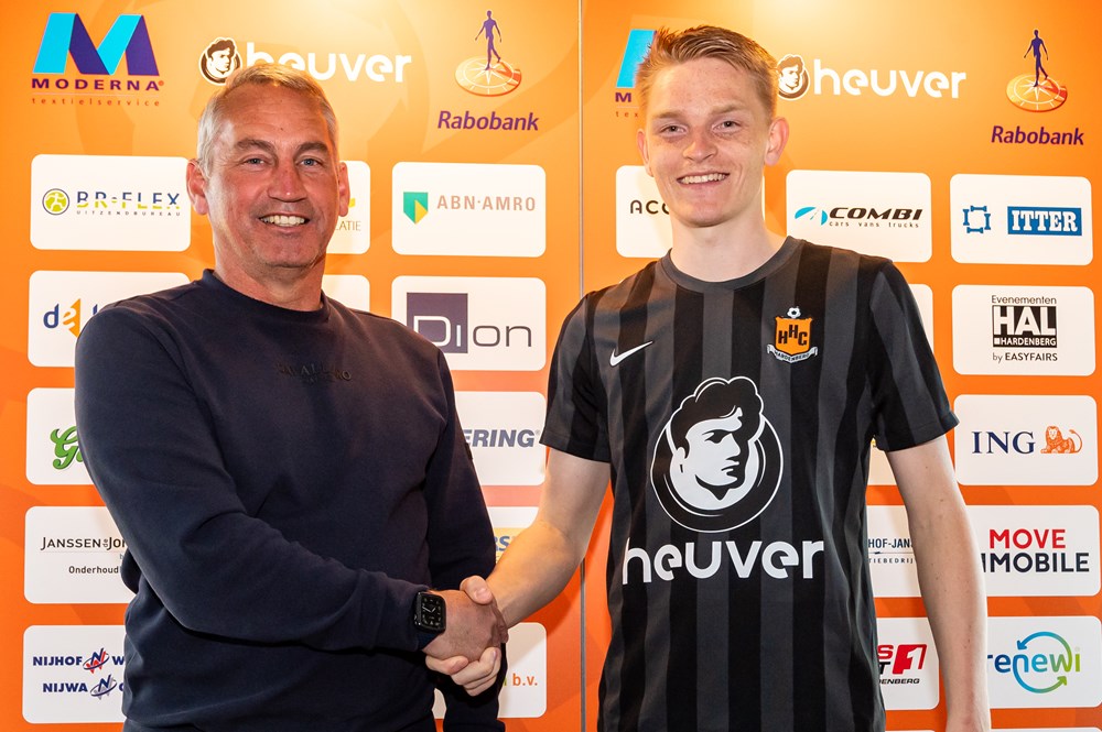Talent Thom Olde Weghuis tekent contract bij HHC - HHC Hardenberg