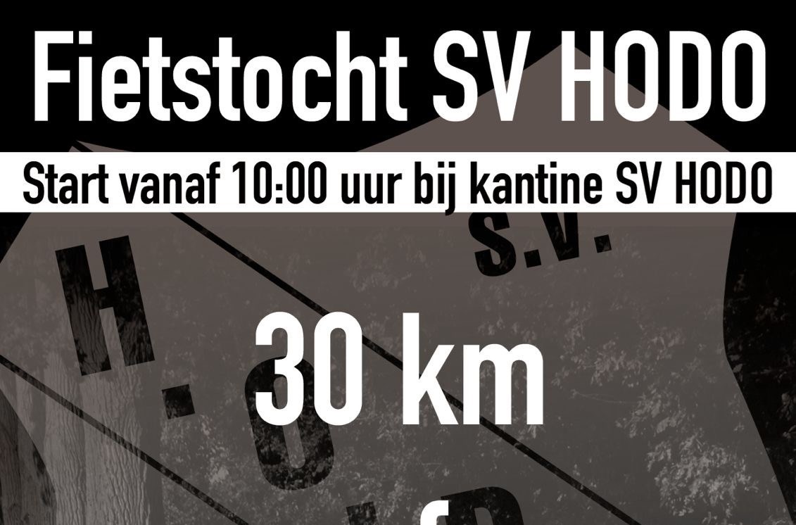 Fietstocht HODO - s.v. HODO