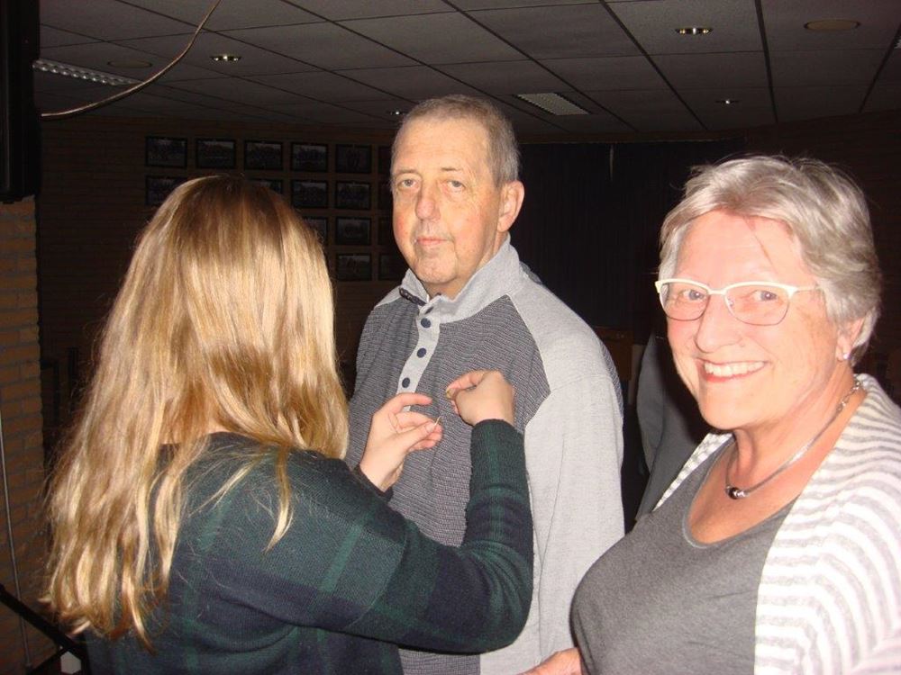 Jan Zinger en Jan Heslinga Erelid HS’88 - HS'88